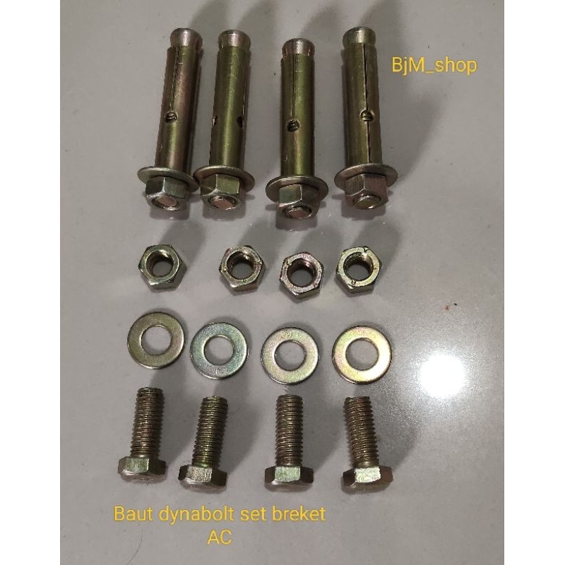 Jual Baut dynabolt breket AC (ring plat doubel) dynabolt merk wowo ...