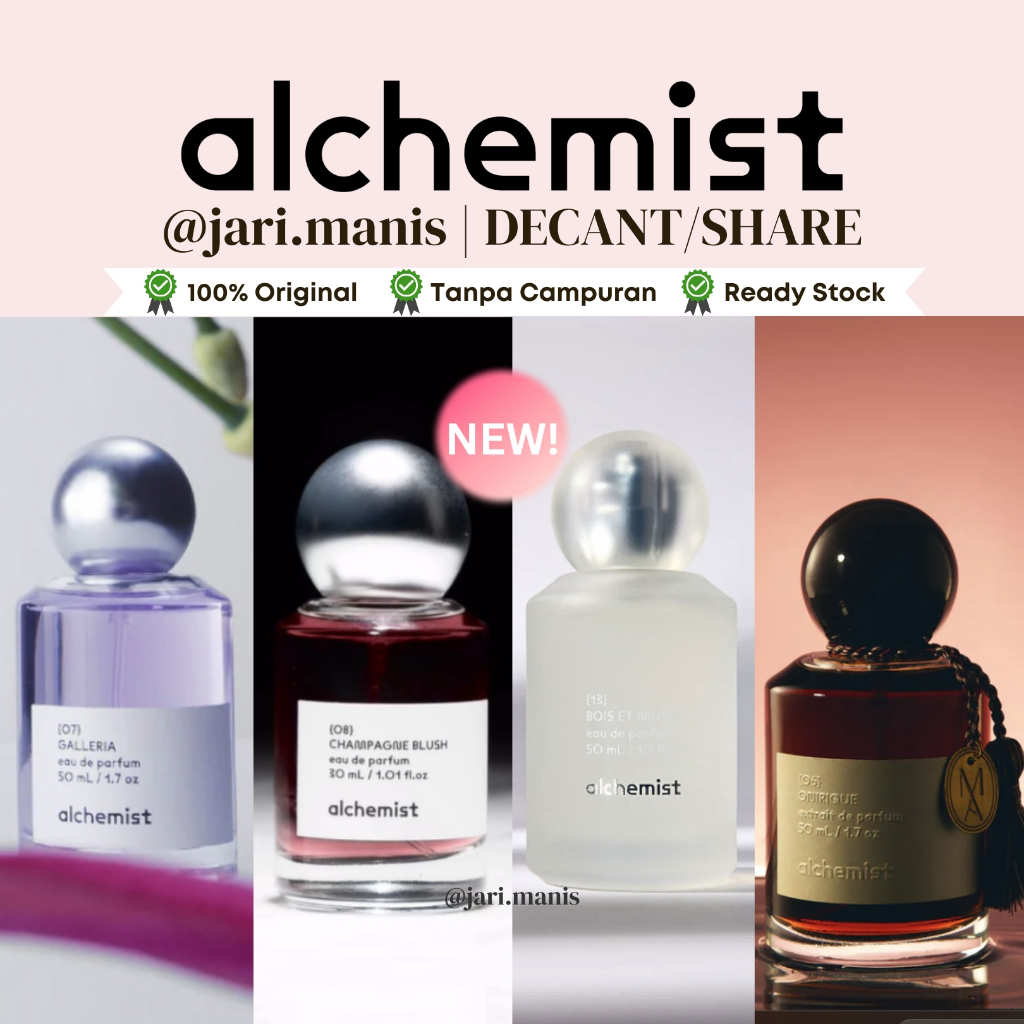 Jual decant share Alchemist Champagne laiteux onirique powder galleria ...