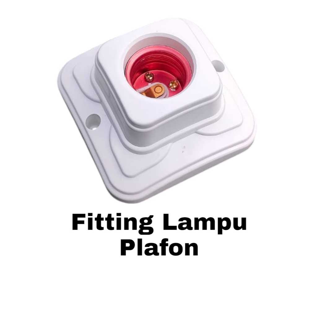 Jual Fitting Lampu Plafon Segi 4 Fitting Duduk Fitting Lampu | Shopee ...