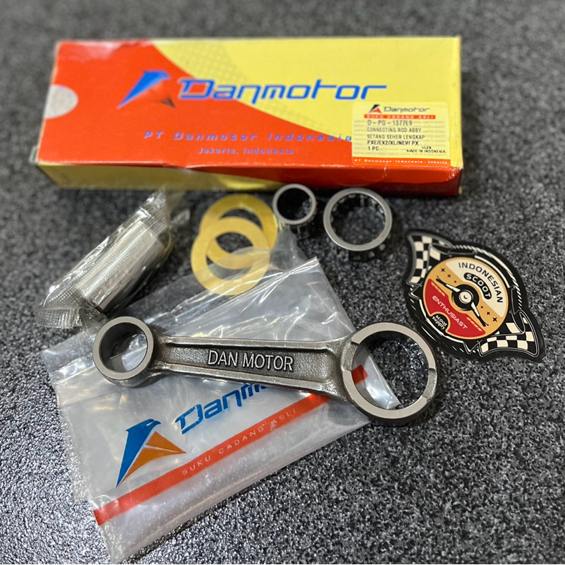 Jual Stang seher seker Vespa Danmotor Stang piston Danmotor PX ...