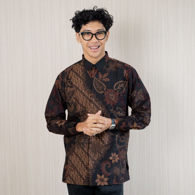 Jual TWO-D Baju Batik Kemeja Pria Lengan Panjang Pandawa | Shopee Indonesia
