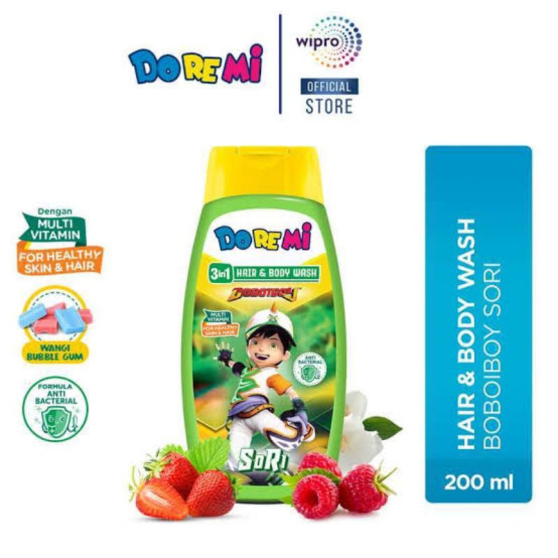 Jual Doremi 3 in 1 Boboiboy Sori 200ml | Shopee Indonesia