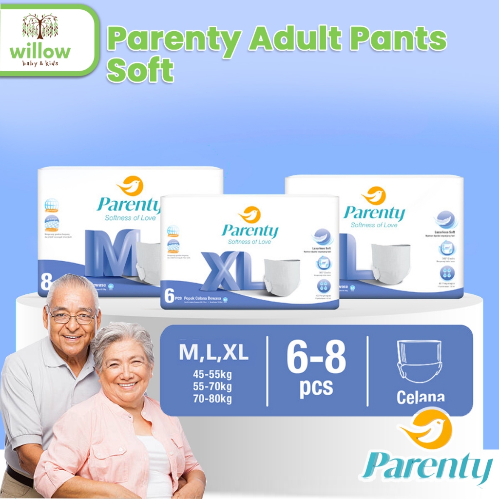 Jual Diaper Dewasa - Parenty Adult Pants Soft | Shopee Indonesia