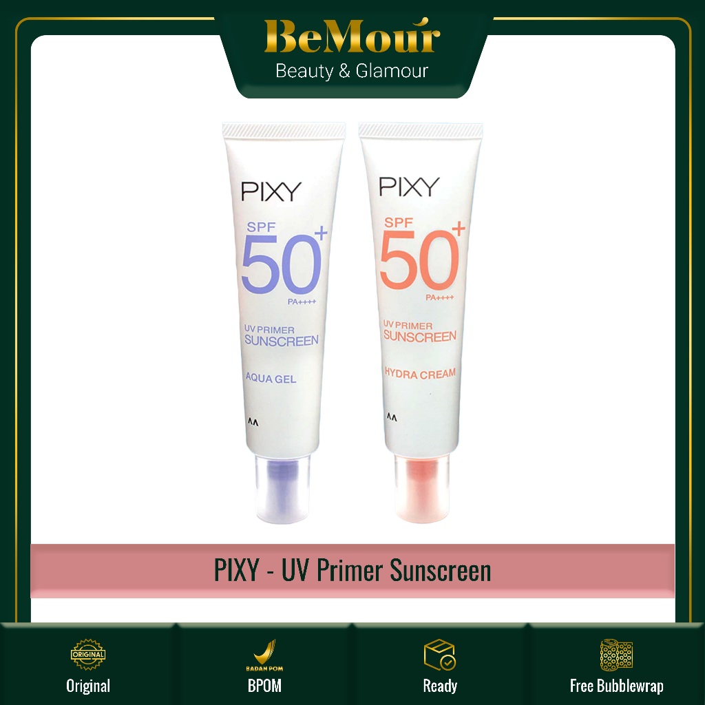 Jual PIXY - UV PRIMER SUNSCREEN SPF 50+ PA+++ ( 30 g ) - Tabir Surya Wajah Aqua Gel | Hydra ...
