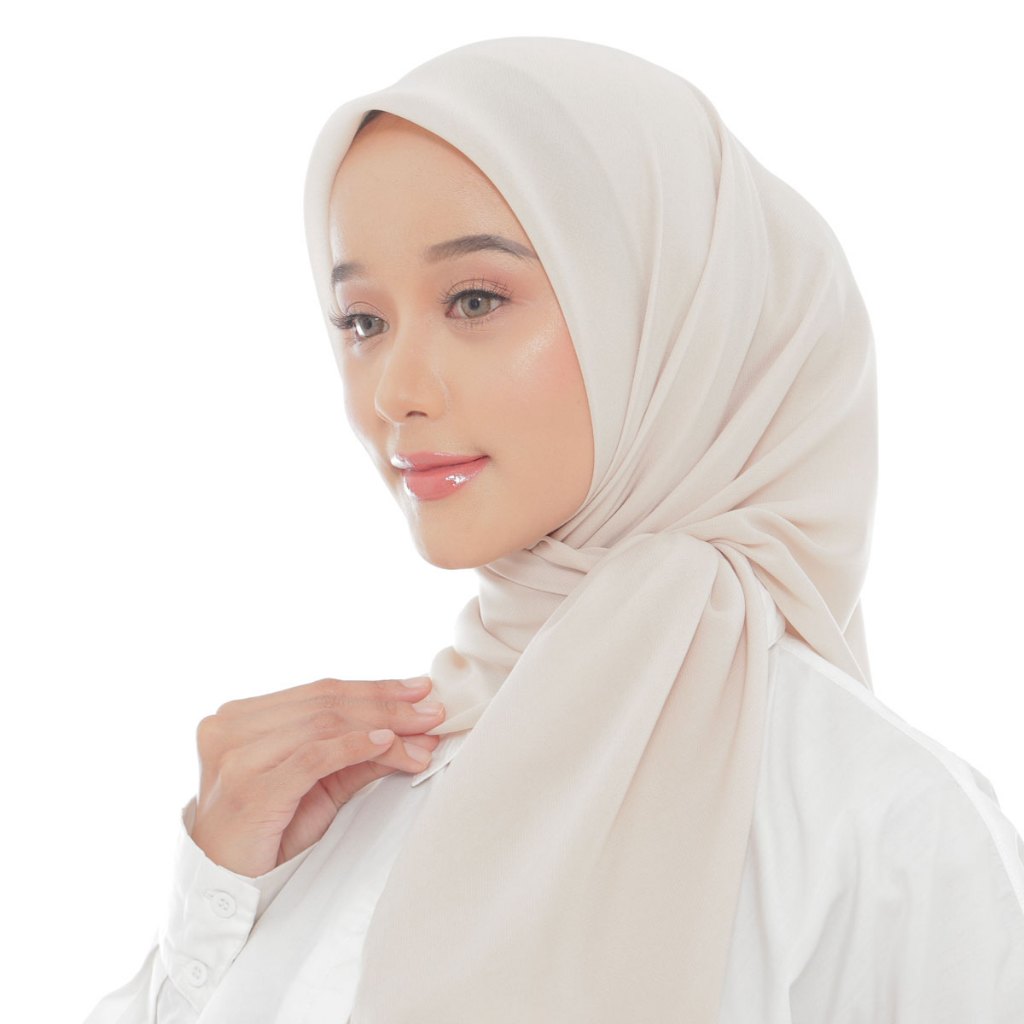 Jual Mireya - Hijab Segi Empat Arabian Voal Plain Premium Polos | Shopee Indonesia