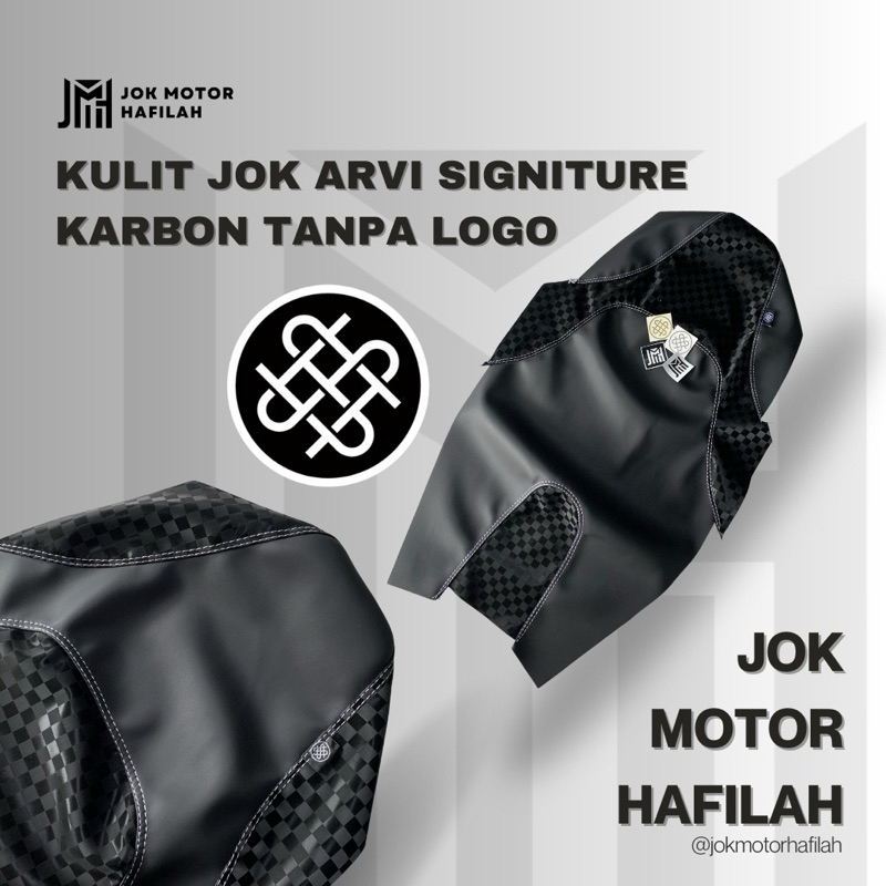 Jual Kulit Jok Arvi Signiture Karbon Presisi Tanpa Logo Untuk Vario ...
