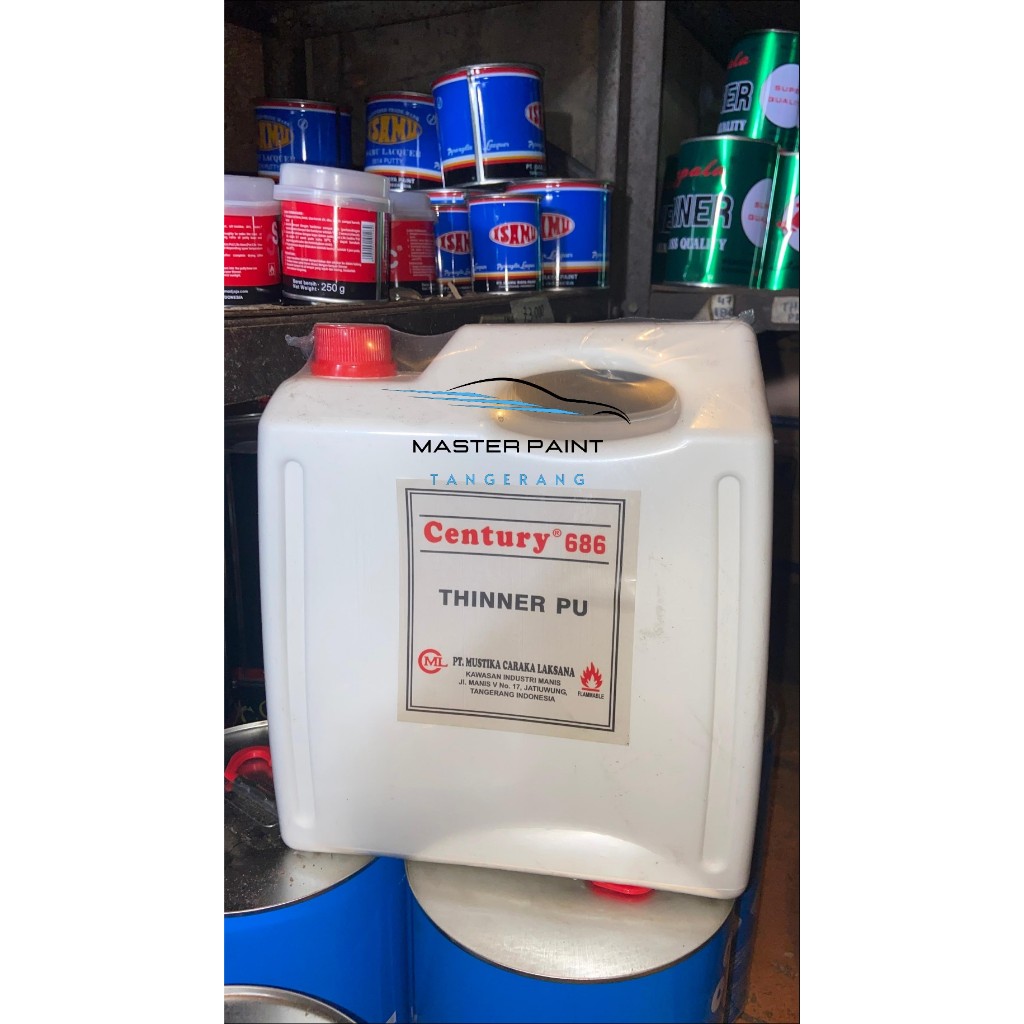 Jual CENTURY 686 THINNER PU 5 Liter | Shopee Indonesia
