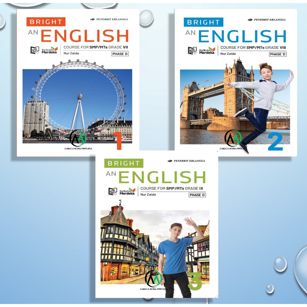 Jual [Penerbit Erlangga] BRIGHT AN ENGLISH KELAS 7, 8 & 9 KURIKULUM ...