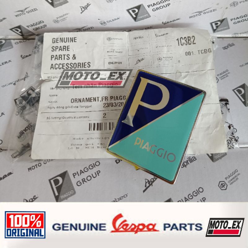 Jual LOGO PIAGGIO VESPA MATIC ORIGINAL | Shopee Indonesia