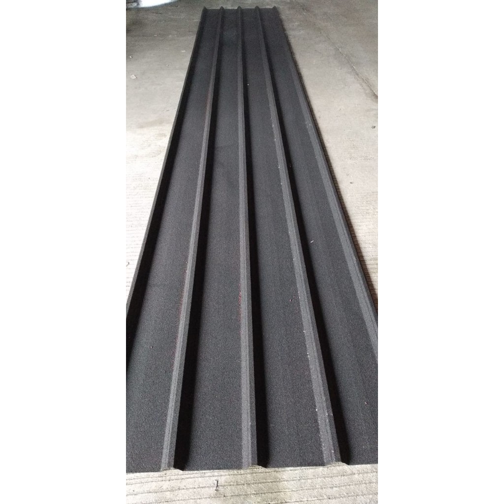 Jual Atap Spandek Metal Pasir 04 / Spandeck Hitam 0,4 mm x 6 Meter ...