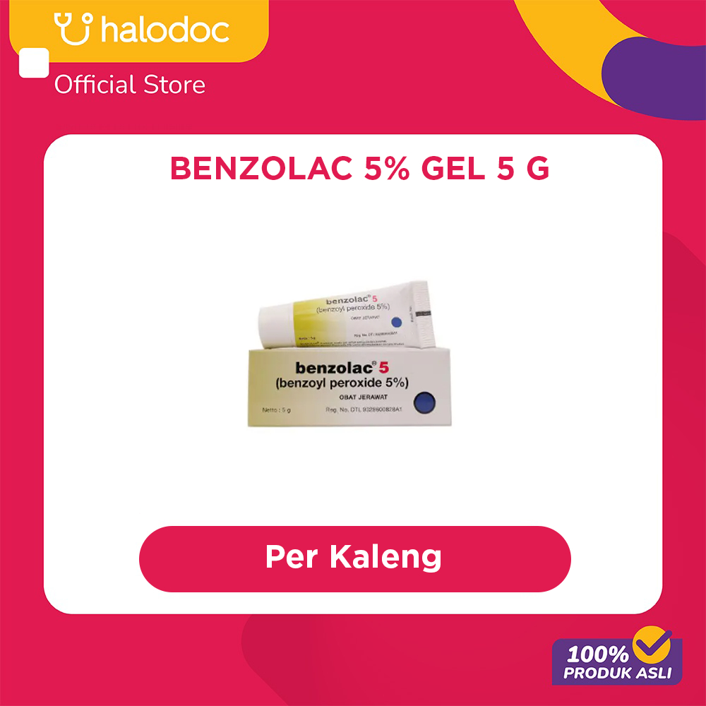 Jual Benzolac 5% Gel 5 g | Shopee Indonesia