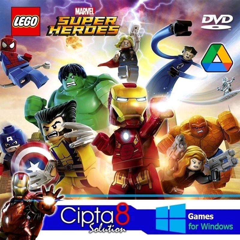 Jual LEGO MARVEL SUPER HEROES - GAME PC | Shopee Indonesia