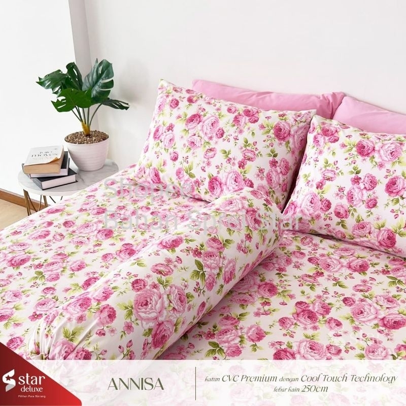 Jual Bahan Kain Sprei Star - Annisa | Shopee Indonesia
