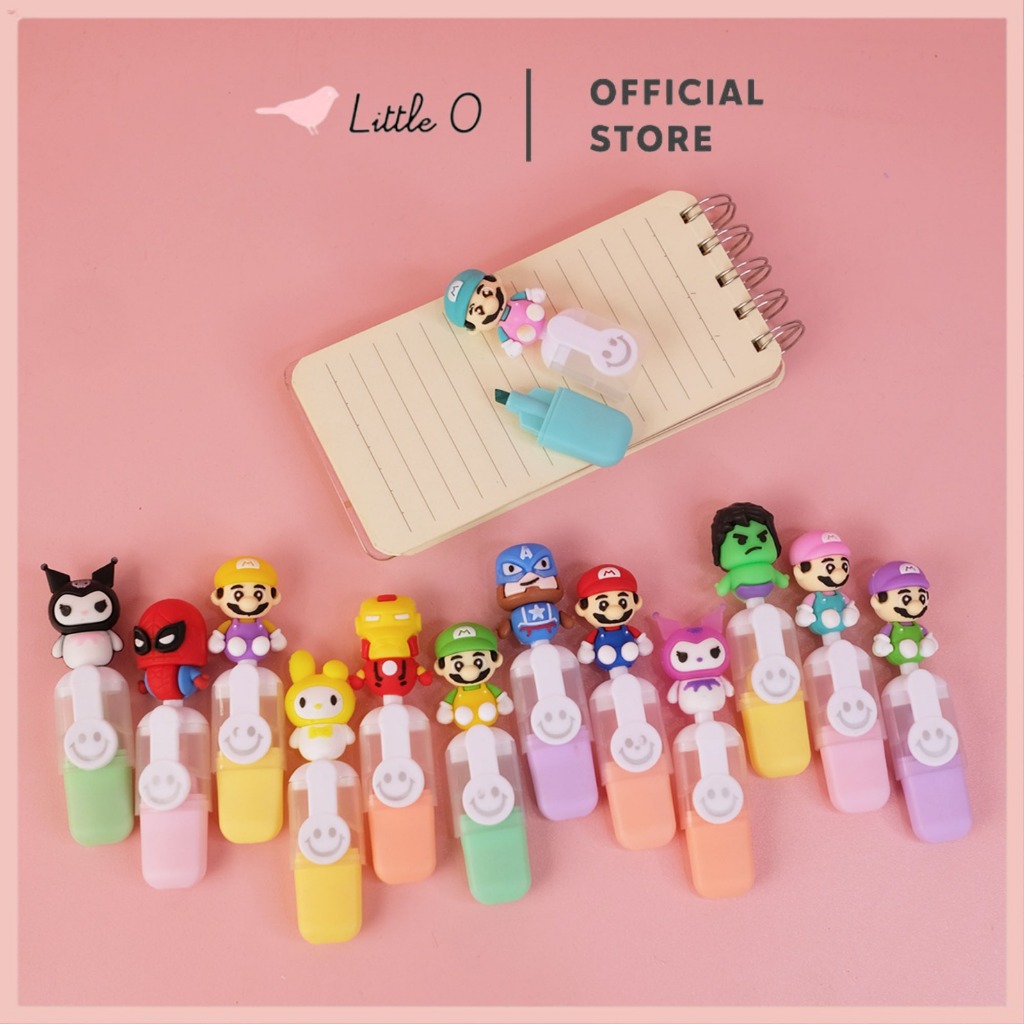 Jual 1PCS Mymelody Supermario Stabilo Set Highlighter Stabillo Lucu ...
