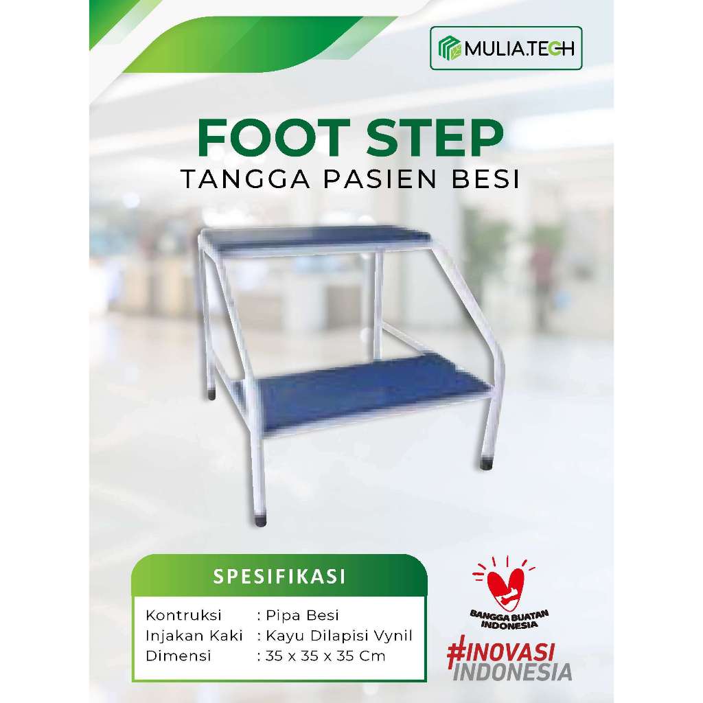 Jual FOOT STEP TANGGA PASIEN BESI & STAINLESS | Shopee Indonesia