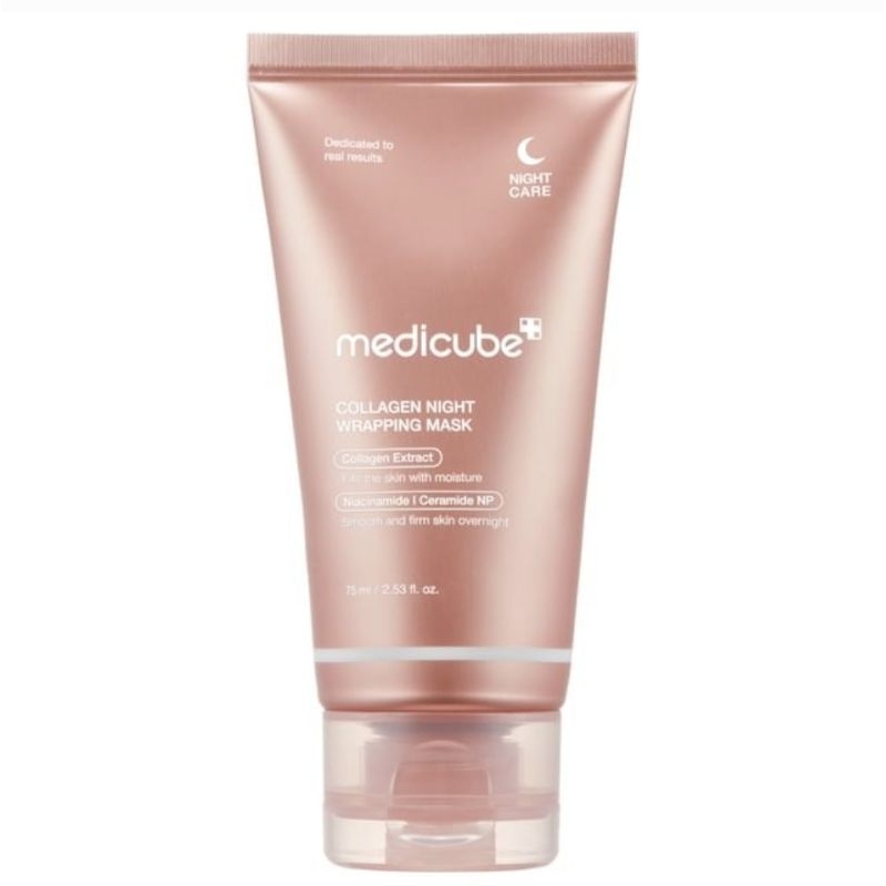 Jual MEDICUBE Collagen Night Wrapping Mask 75ml | Shopee Indonesia
