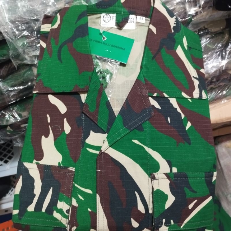 Jual Baju PDL Loreng Malvinas Jatah TNI AD Panca Prima | Shopee Indonesia