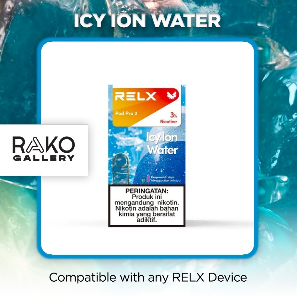 Jual Relx Infinity Essential Artisan Pod Pro Icy Ion Water | Shopee ...