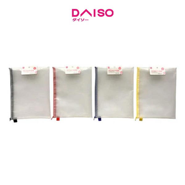 Jual Daiso Vinyl Mesh Case -Smooth Material - A4- | Shopee Indonesia