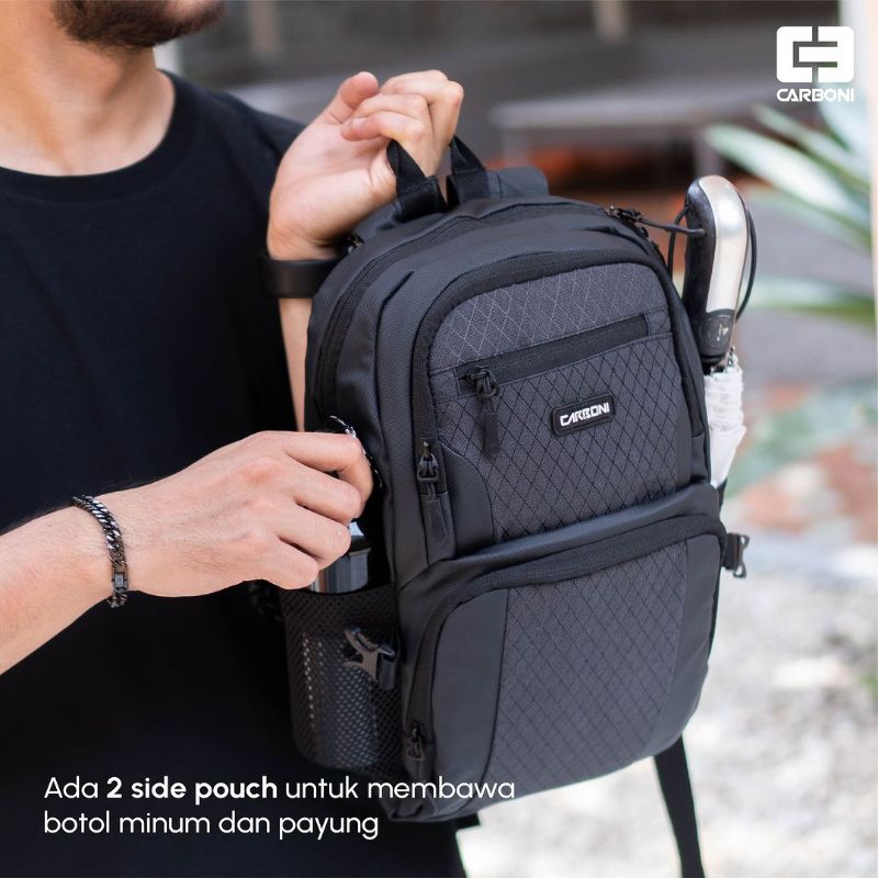 Jual TAS RANSEL CARBONI AA00128. TAS RANSEL MINI.BACKPACK PRIA SEKOLAH ...