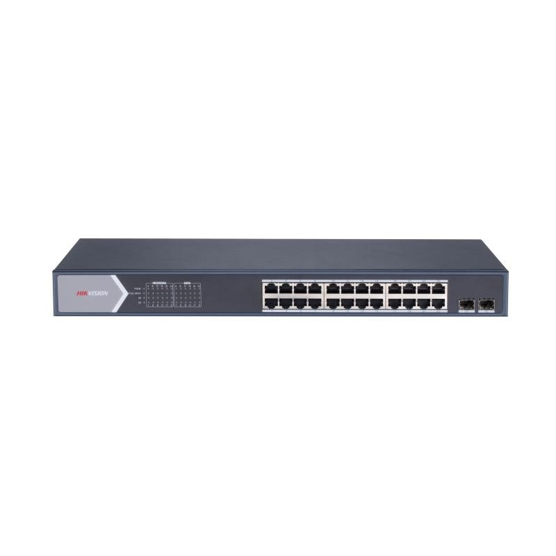 Jual HIKVISION DS-3E0526P-E/M GIGABIT UNMANAGED POE SWITCH 24 PORT ...