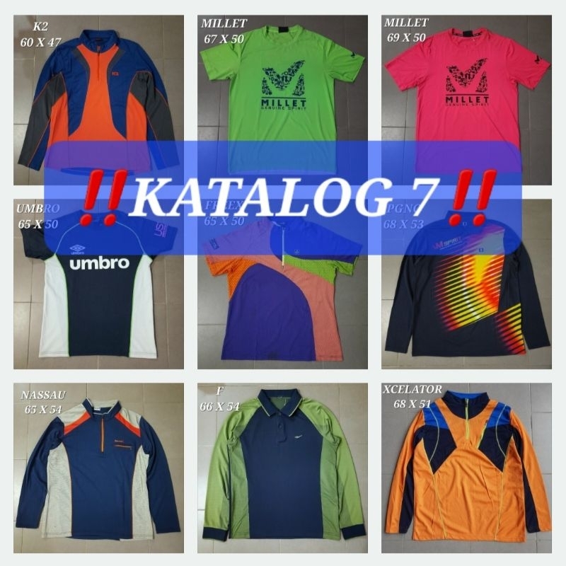 Jual Baselayer Outdoor Baju Kaos Olahraga Jersey Futsal Parasut Manset ...