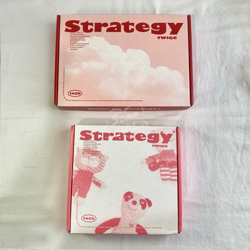 Jual Twice album only strategy step 1 2 + poster nayeon jeongyeon momo ...