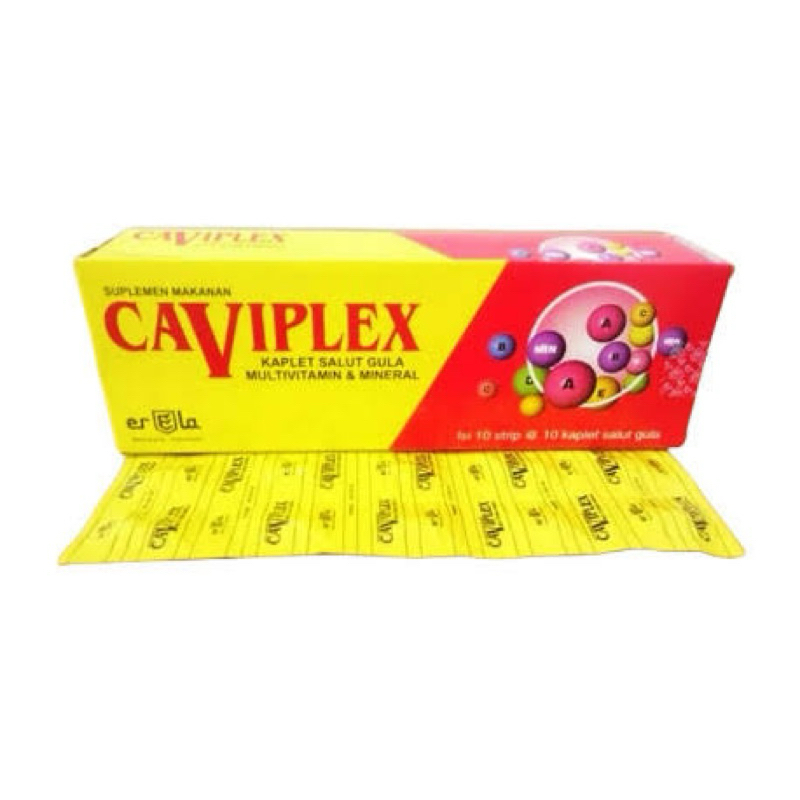 Jual CAVIPLEX BOX 100 KAPLET | Shopee Indonesia