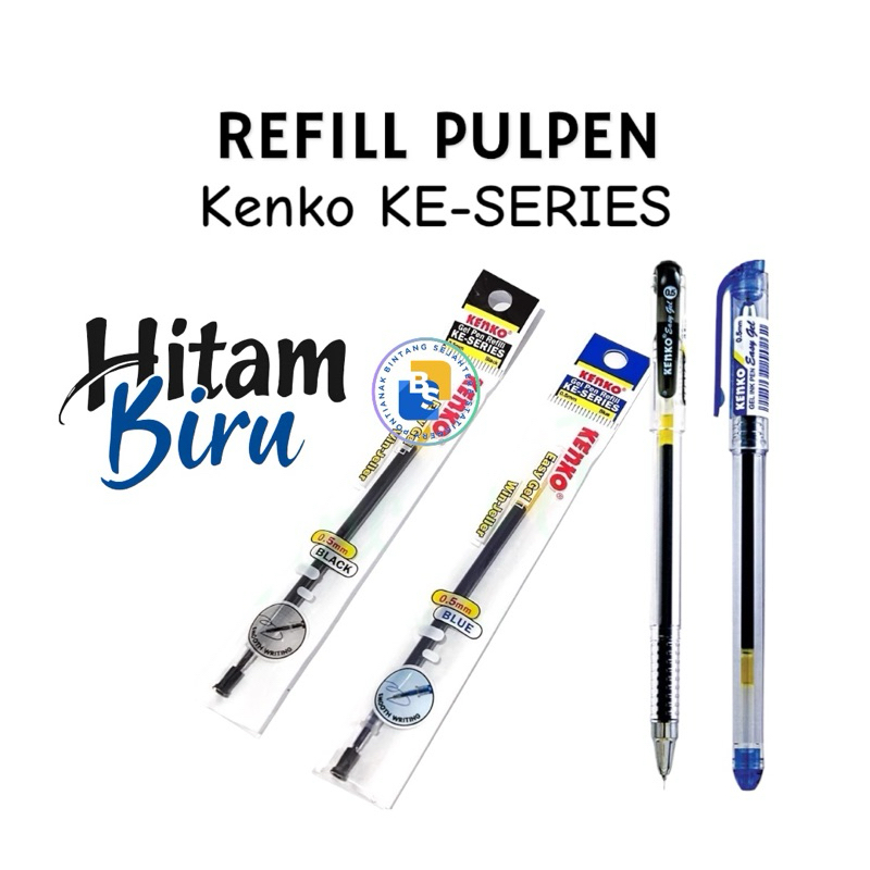 Jual 1 Pcs - Refill Kenko Easy Gel Pulpen KE-SERIES | Shopee Indonesia