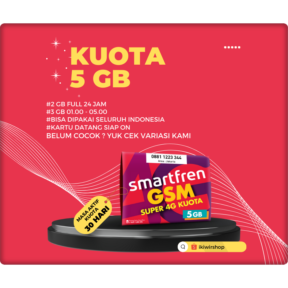 Jual Kartu Perdana INTERNET SMARTFREN | Shopee Indonesia