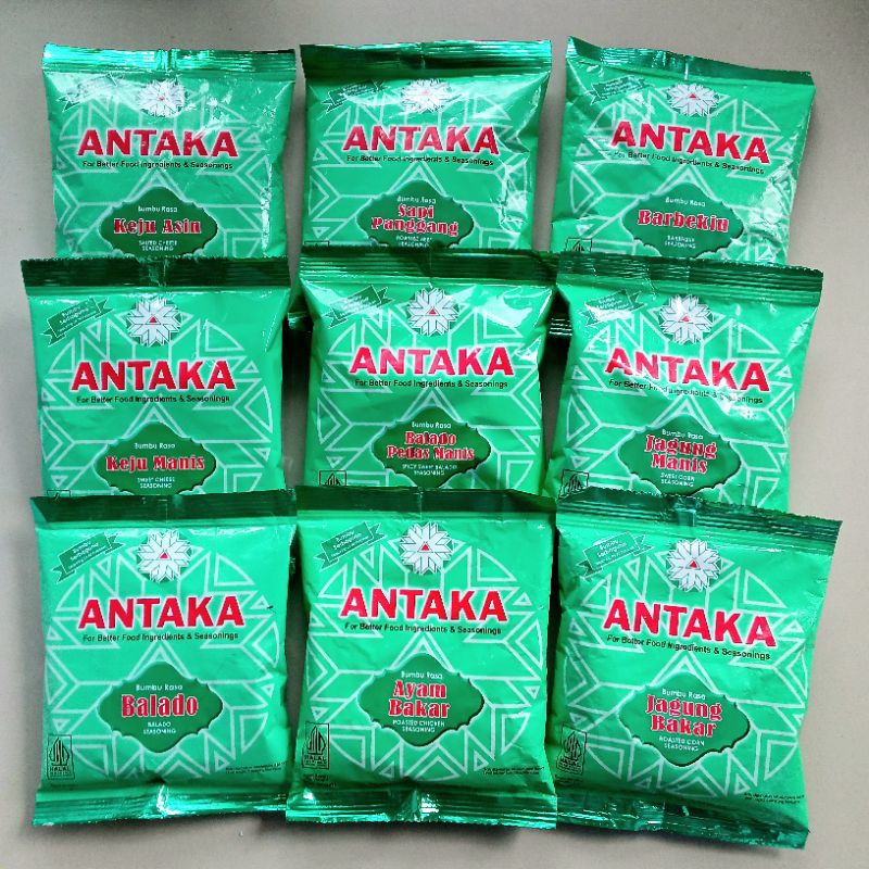 Jual Bumbu Taburan Antaka Varian Rasa 100gr ( Pak ) [ Original ...