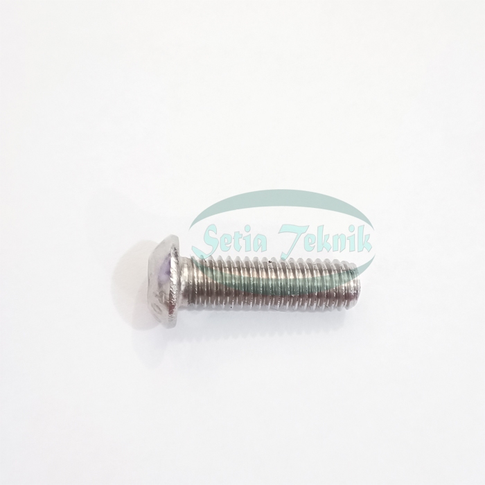 Jual M8 x 30 Baut Button L Stainless 304 M8x30 | Shopee Indonesia