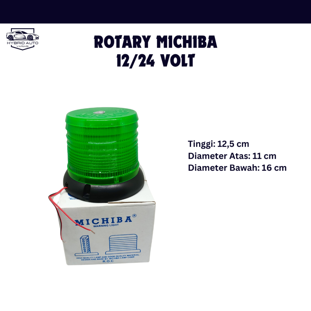 Jual Lampu Rotary LED Mobil Truk Model Tempel Magnet 12/24 Volt Warna ...