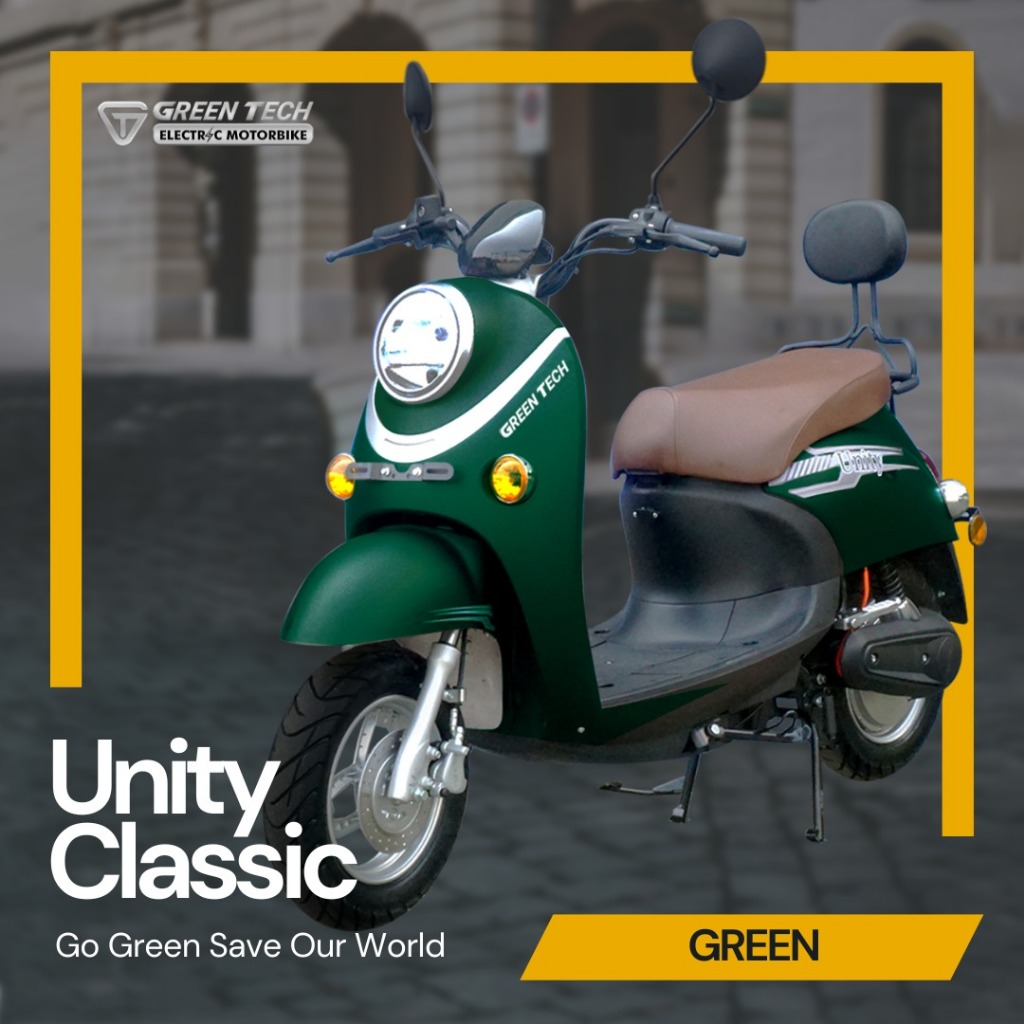 Jual Sepeda Motor Listrik Greentech - UNITY CLASSIC - NEW EDITION 1500 ...