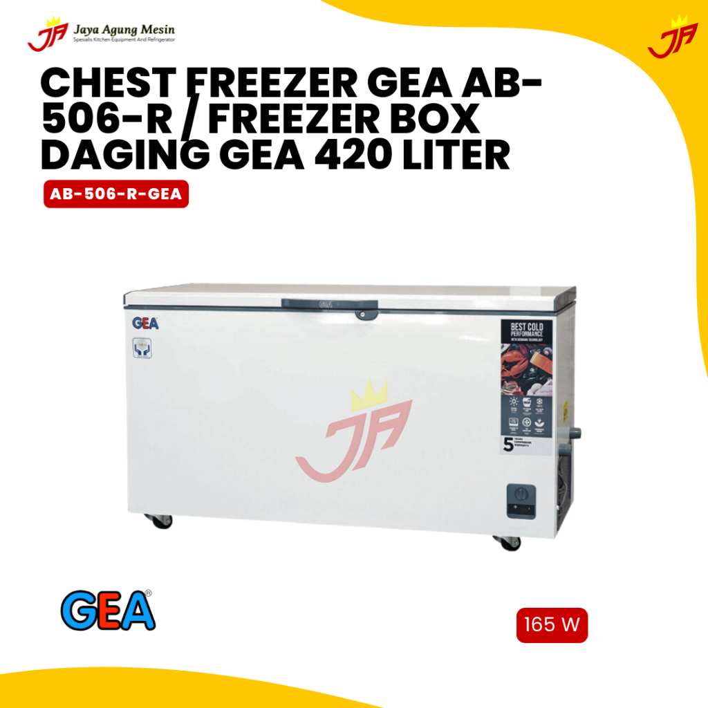 Jual GEA Chest Freezer GEA AB-506-R / Freezer Box Daging GEA 420 Liter ...