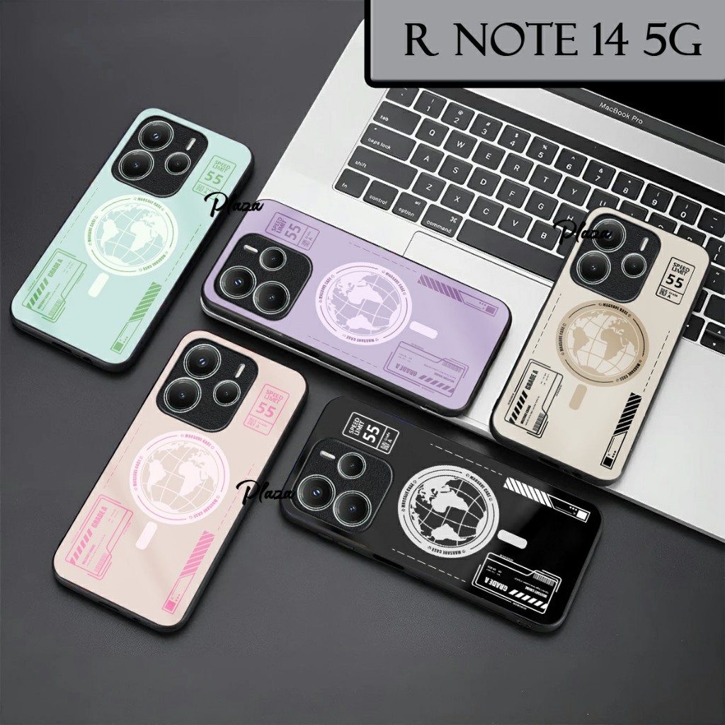 Jual Case Hp R Note 14 5G [KK20] for R Note 14 5G | Case Kaca Akrilik ...