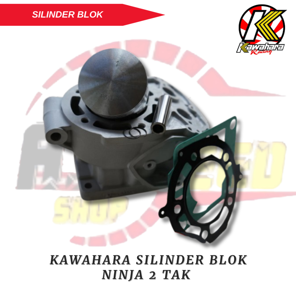 Jual Kawahara Silinder Cylinder Blok Bore Up Ninja R-Ninja RR 2T 63mm ...