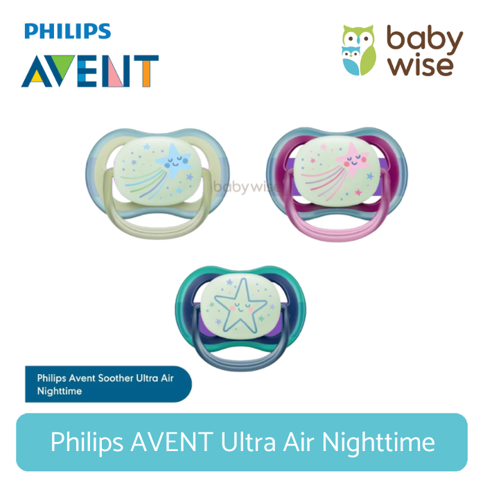 Jual Philips AVENT Ultra Air Nighttime - Empeng Bayi | Shopee Indonesia