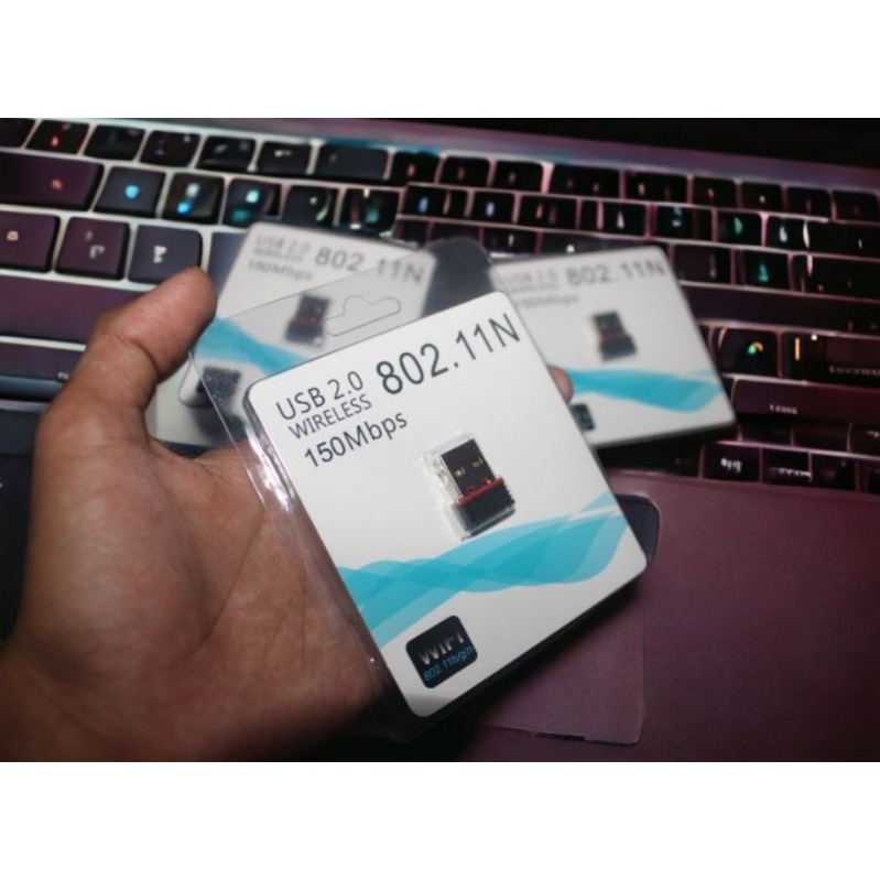 Jual USB WiFi Adapter Wireless MINI Network dongle 300MBPS | Shopee Indonesia