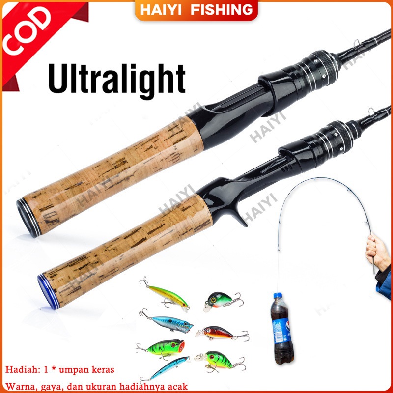 Jual HAIYI FISHING Spinning Baitcasting Casting Fishing Rod Fishing ...