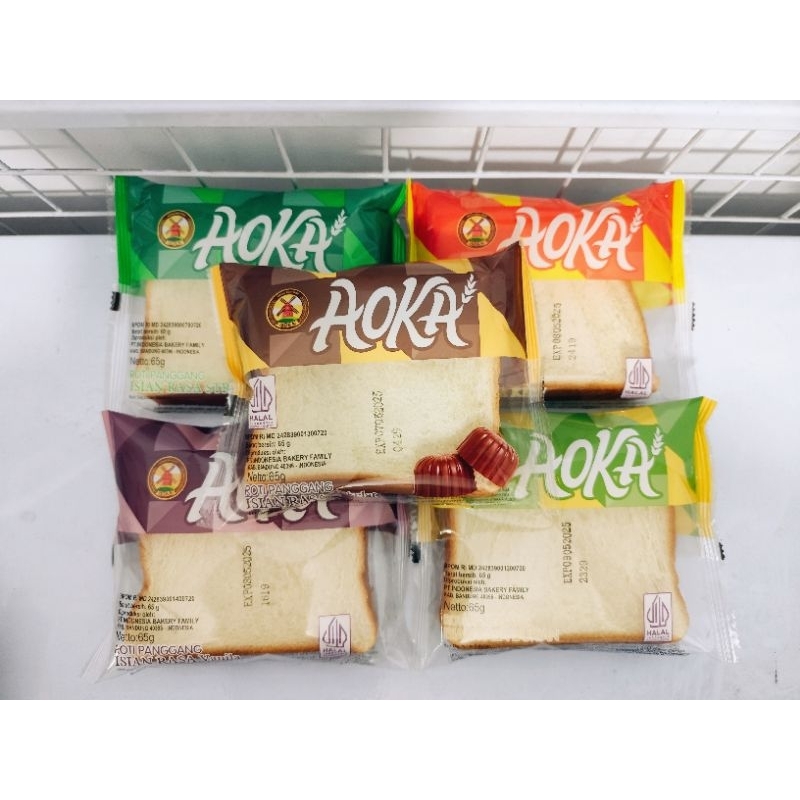 Jual Roti Aoka Panggang All Variant | Shopee Indonesia