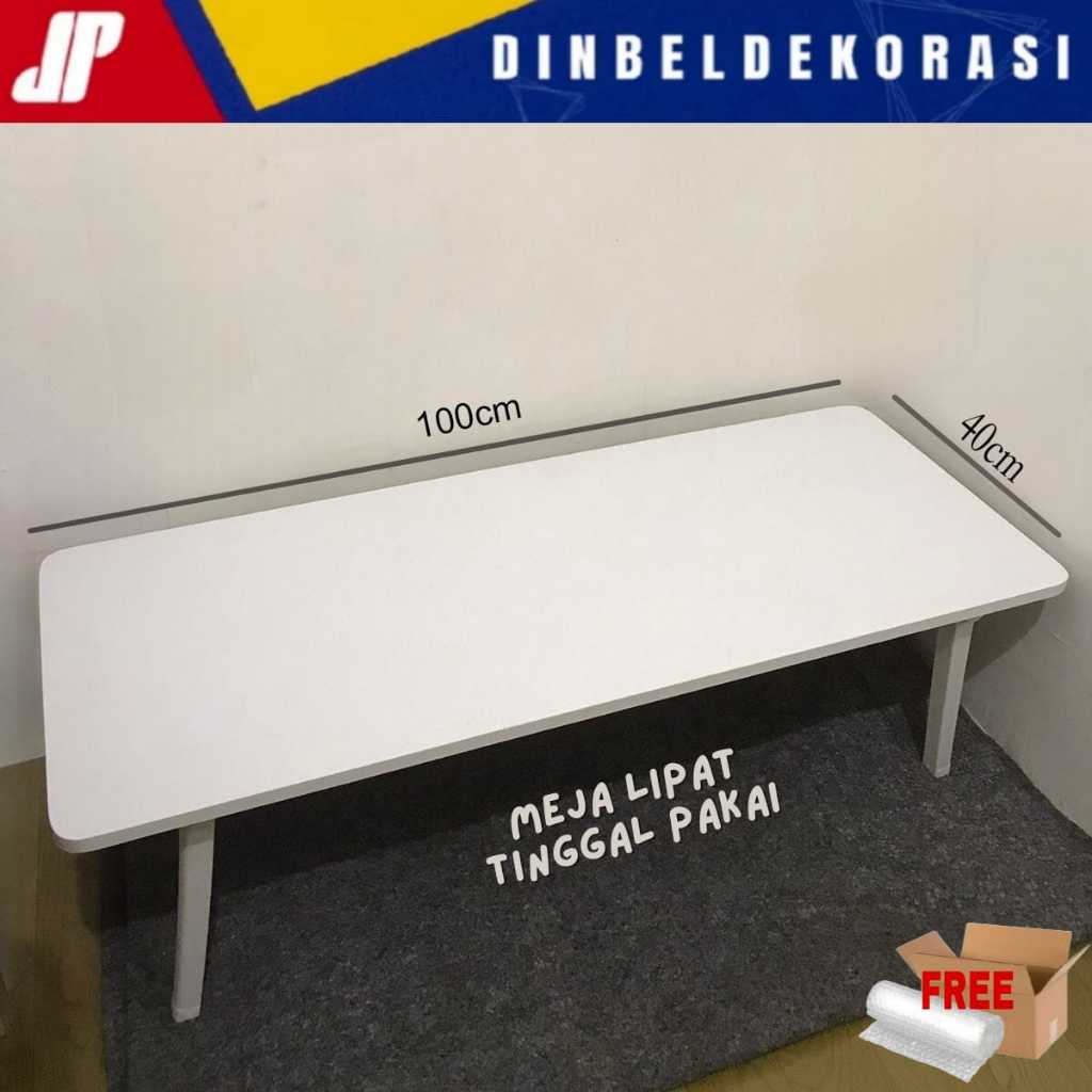 Jual (TERMURAH) MEJA LIPAT LAPTOP LESEHAN BESAR 100X40 80X60 / MEJA PORTABLE SERBAGUNA / MEJA ...