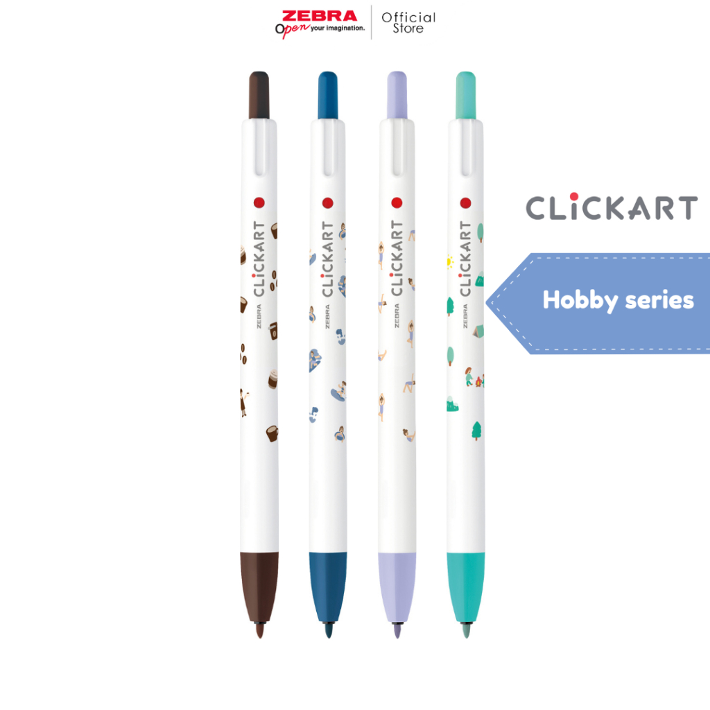 Jual Zebra Spidol Clickart Yurukawa limited series - satuan | Shopee ...