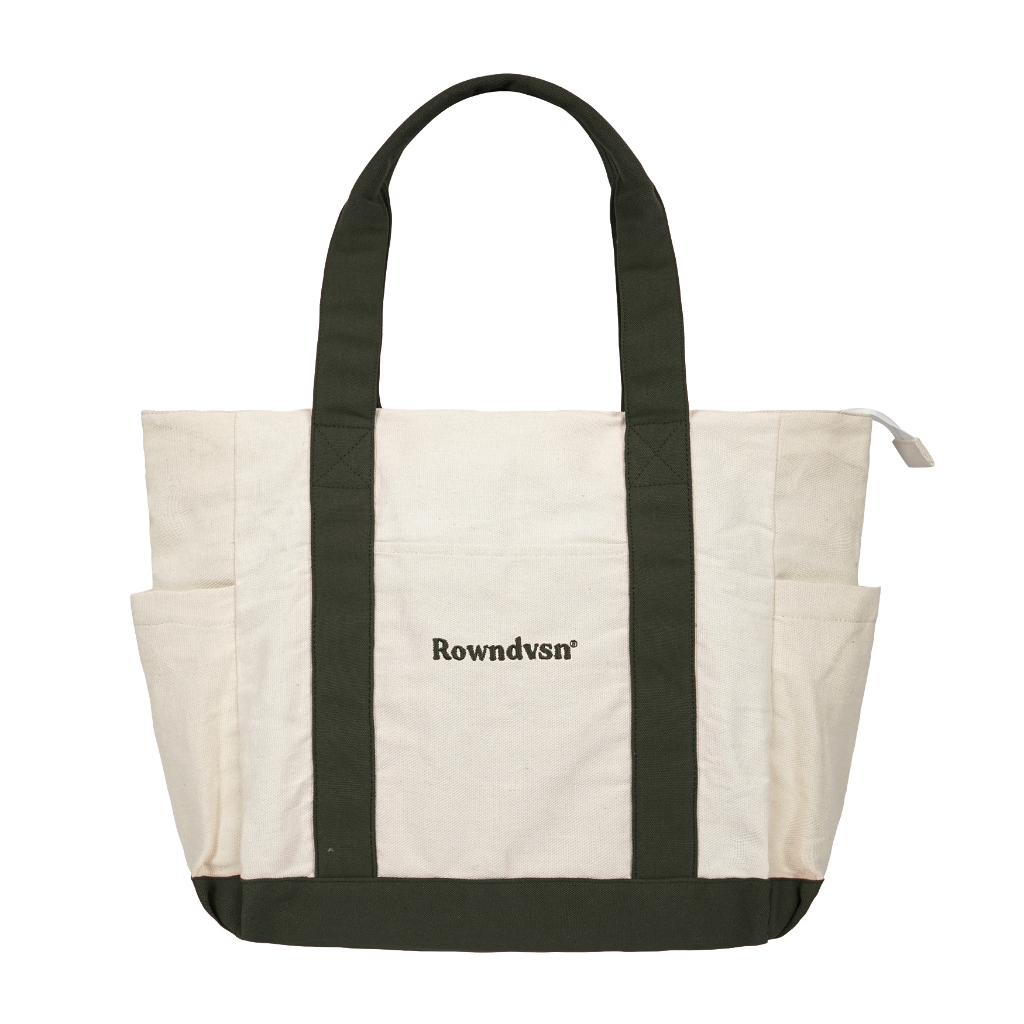 Jual Rown Division Official Tote Bag - Rowndvsn Tas Binco White Army ...