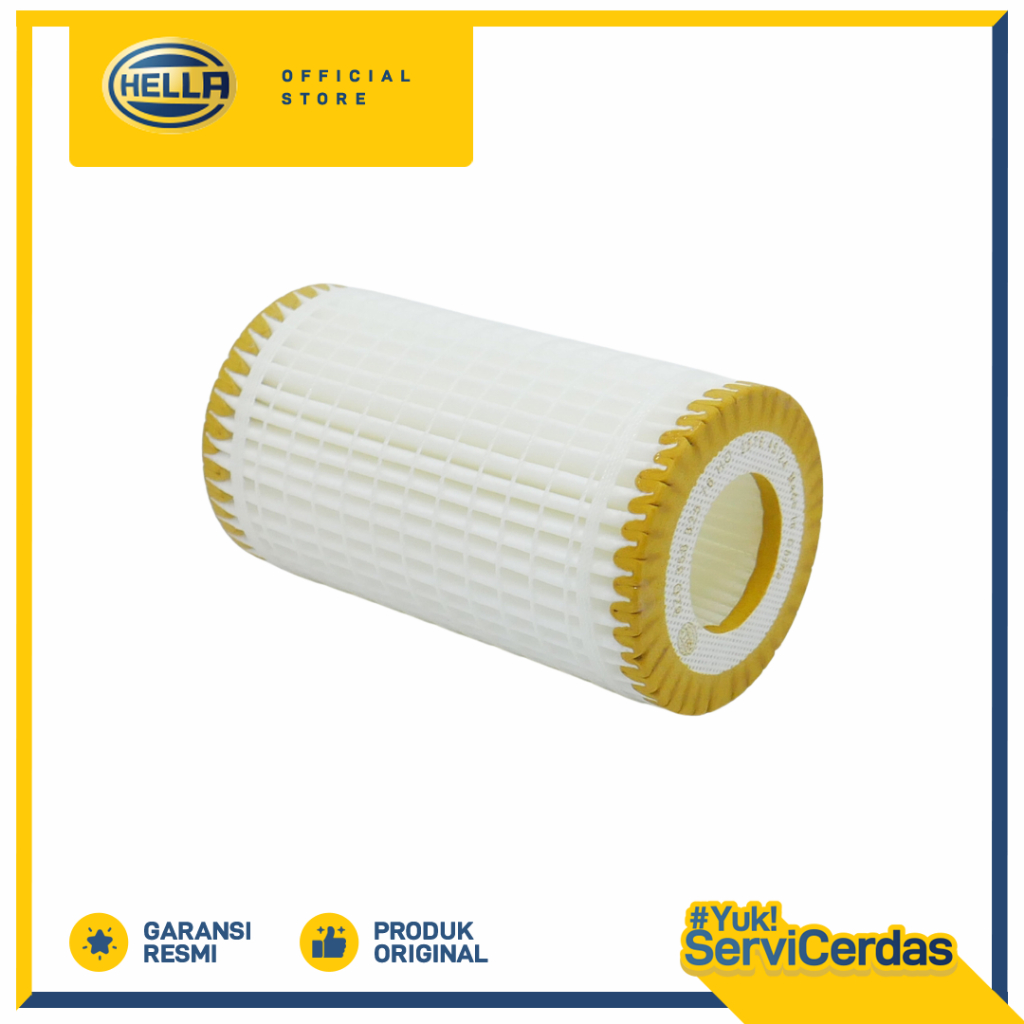 Jual Filter Oli Mercedes Benz W203 M112 M272 - Oil Filter Hella ...