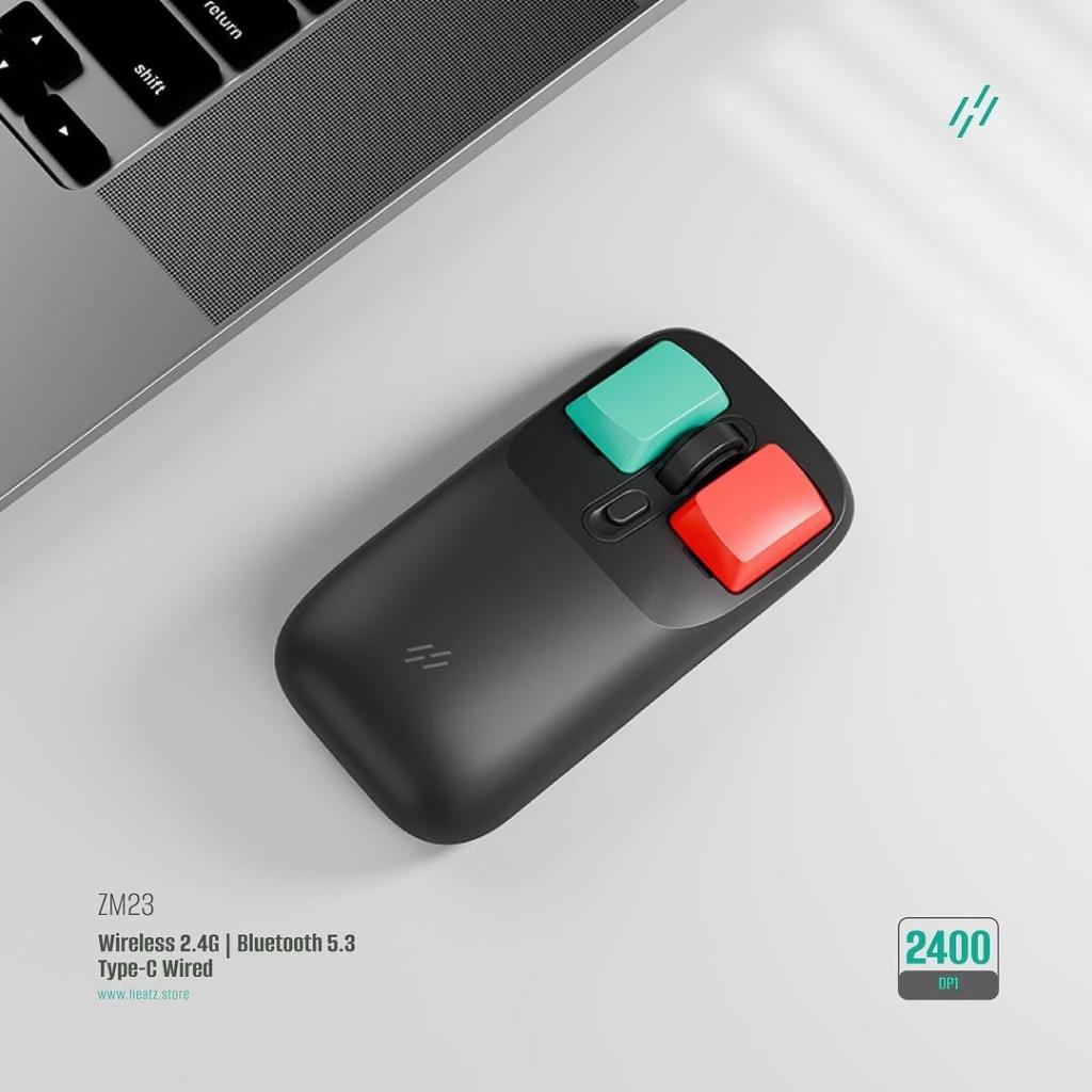 Jual HEATZ ZM23 KEYCAP MOUSE WIRELLES BLUETOOTH RECHARGEABLE | Shopee ...