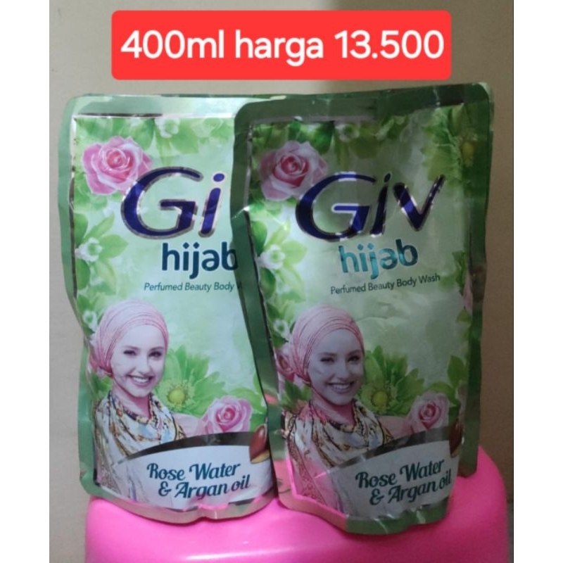 Jual Sabun mandi cair GIV HIJAB (harga untuk 2 pouch) | Shopee Indonesia