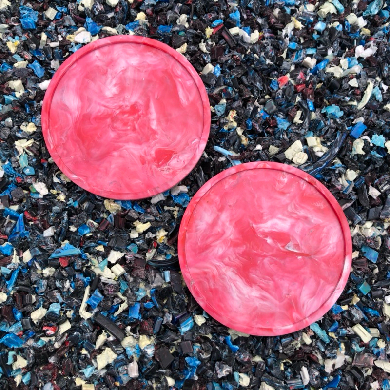 Jual Tatakan Gelas Coaster Plastik Daur Ulang Recycled Plastic ...