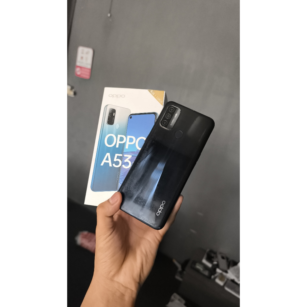 Jual Oppo A53 Ram 4/128GB (Second) Fullset Original | Shopee Indonesia