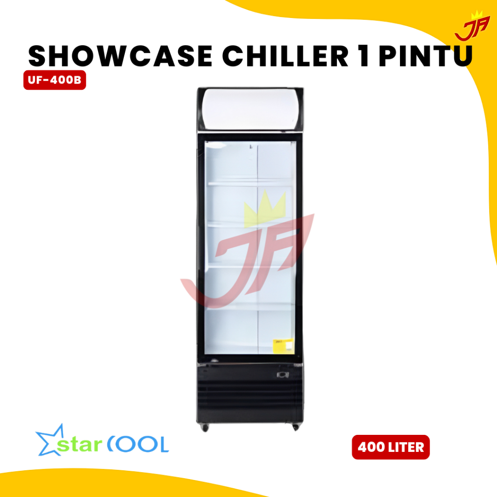 Jual STARCOOL Showcase Chiller 1 pintu UF-400B / Single Door pendingin UF 400B | Shopee Indonesia